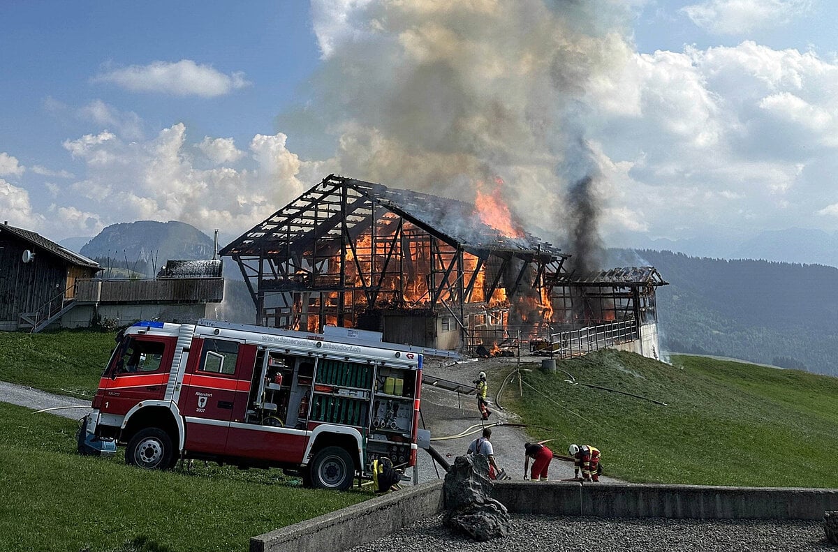 Ursache des Stallbrandes geklärt - Der Schweizer Bauer