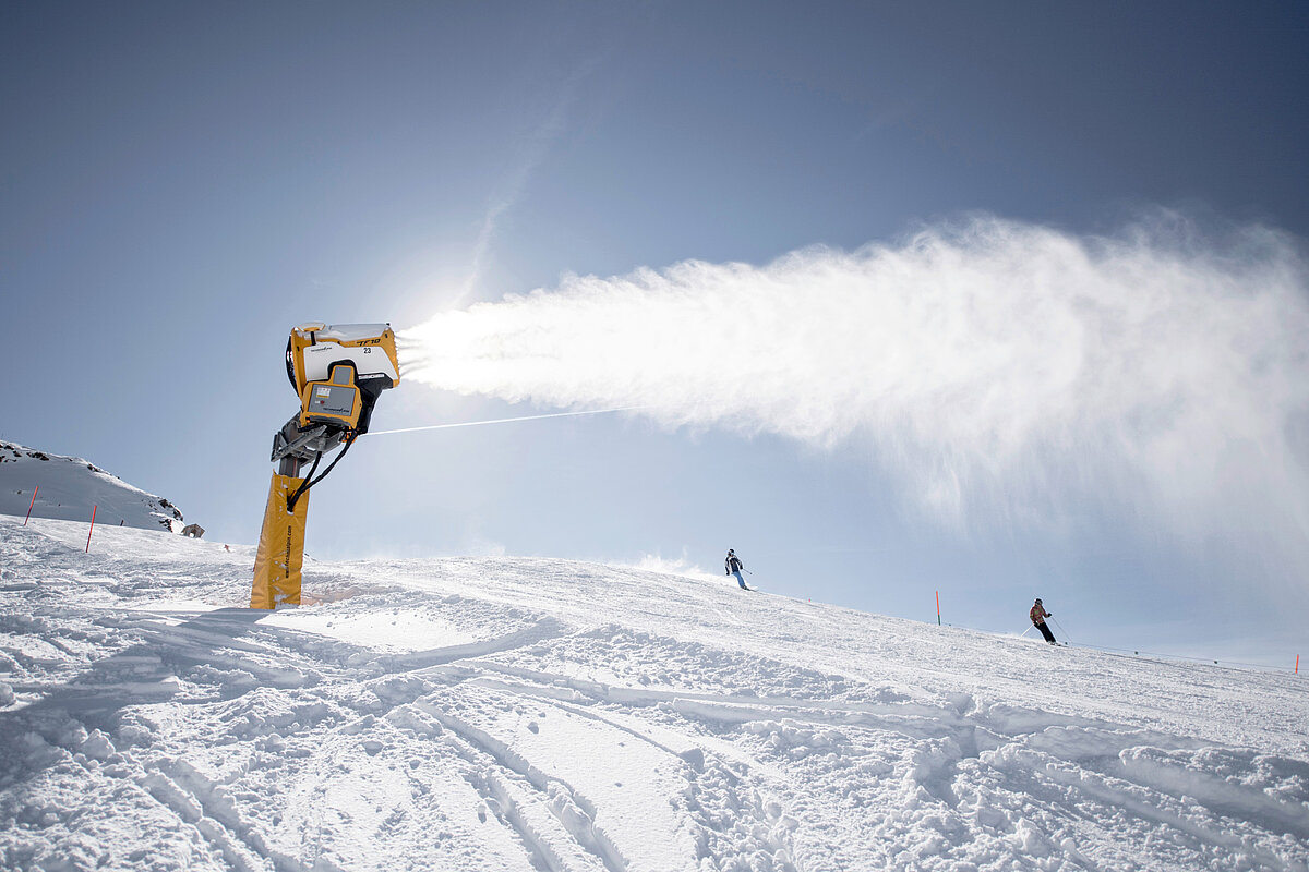 Kunstschnee rettet Skipisten - Der Schweizer Bauer