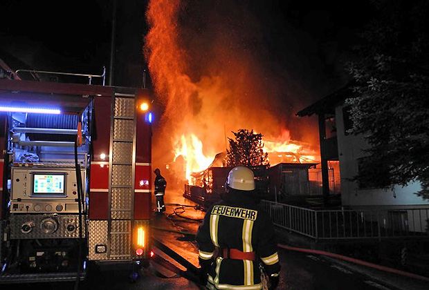 Bauernhaus teilweise niedergebrannt - Der Schweizer Bauer