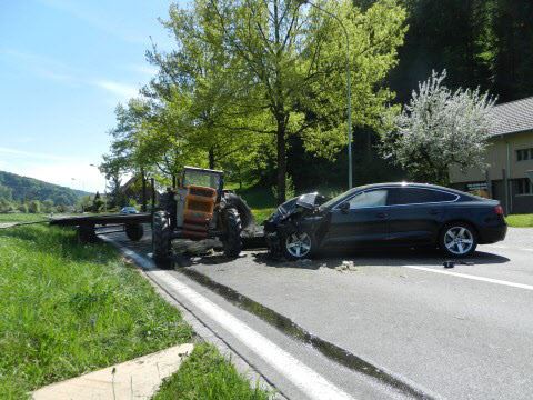 Der Schweizer Bauer: Unfall mit Traktor